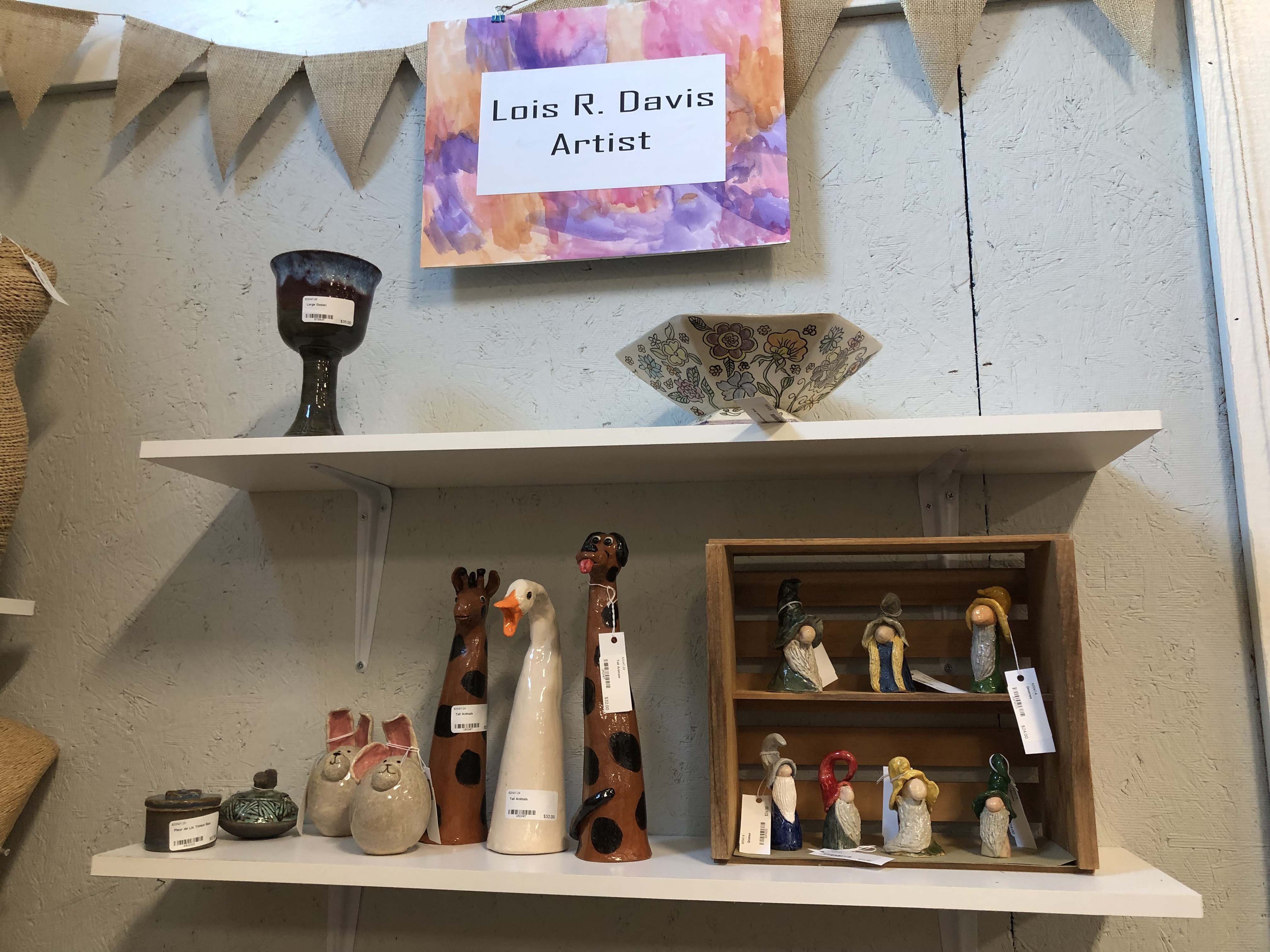 New at Painted Tree | Lois R. Davis Artist